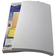 EJRange Address Labels 100 Sheet White A4 Sticky Self-Adhesive Inkjet ...